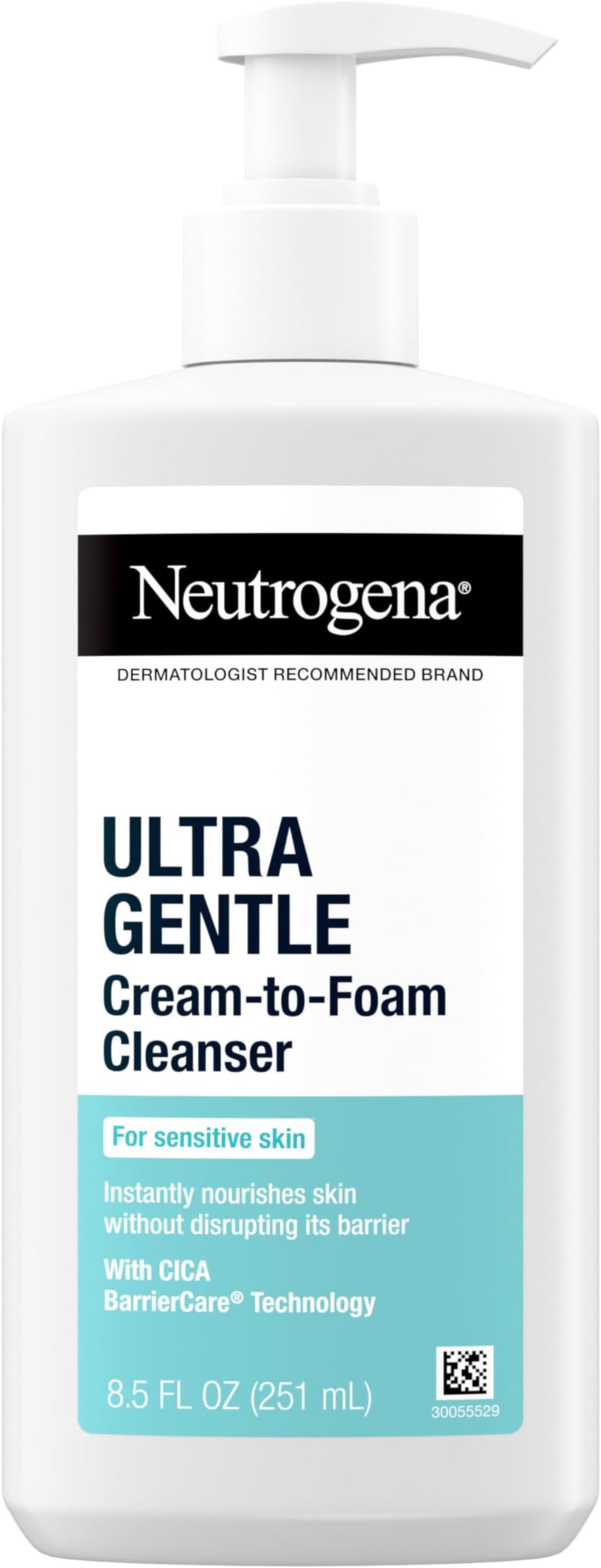 Amazon.com: Neutrogena Fragrance Free Ultra Gentle Foaming Daily ...