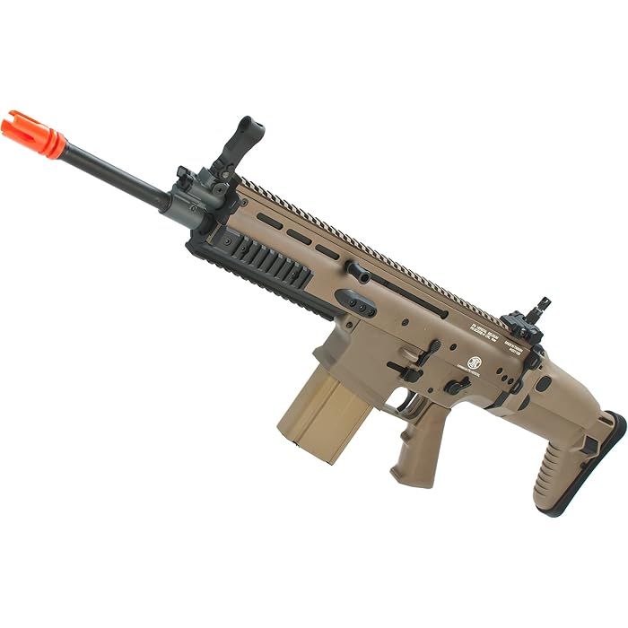 Buy Evike Airsoft - Cybergun FN Herstal Licensed Metal Scar Heavy ...