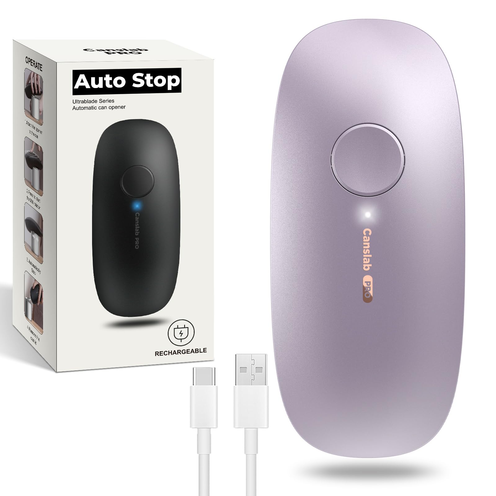 Canslab Ultrablade PRO- Electric Can Openers for Kitchen for Seniors ...