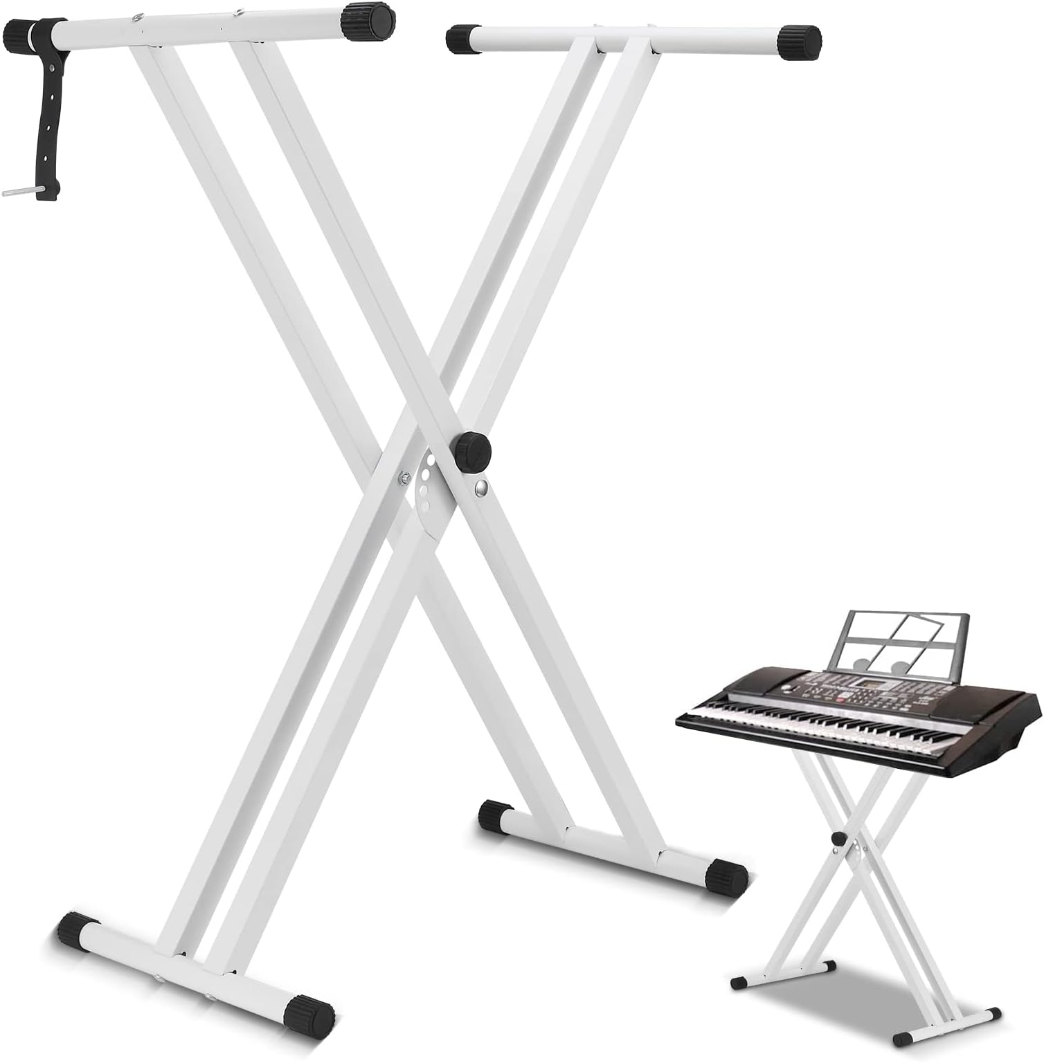 Base para teclado, stand keyboard Hebikuo Q2X, reforzada, plegable ...