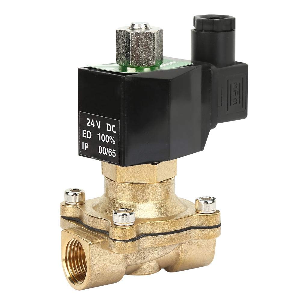 Buy Cosiki Electric Solenoid Valve,Fluid Controller G1/2" Electric ...