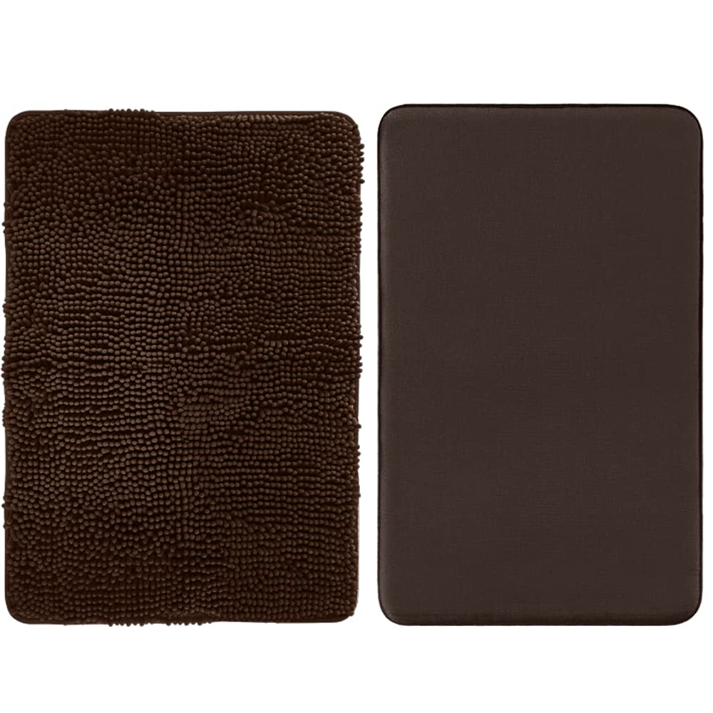 Amazon.com: Gorilla Grip Bath Rug and Thick Memory Foam Bath Rugs, Bath ...