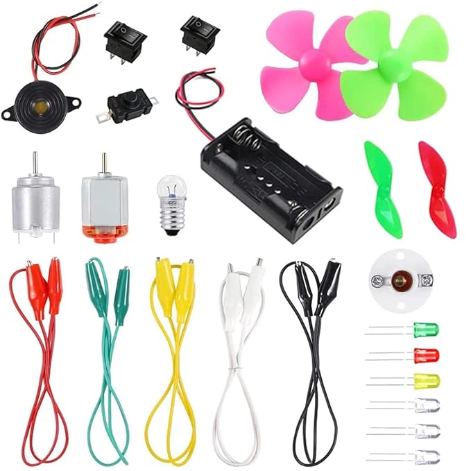 Buy Kit4Curious Electric Circuit Motor Kit - Science Experiment ...