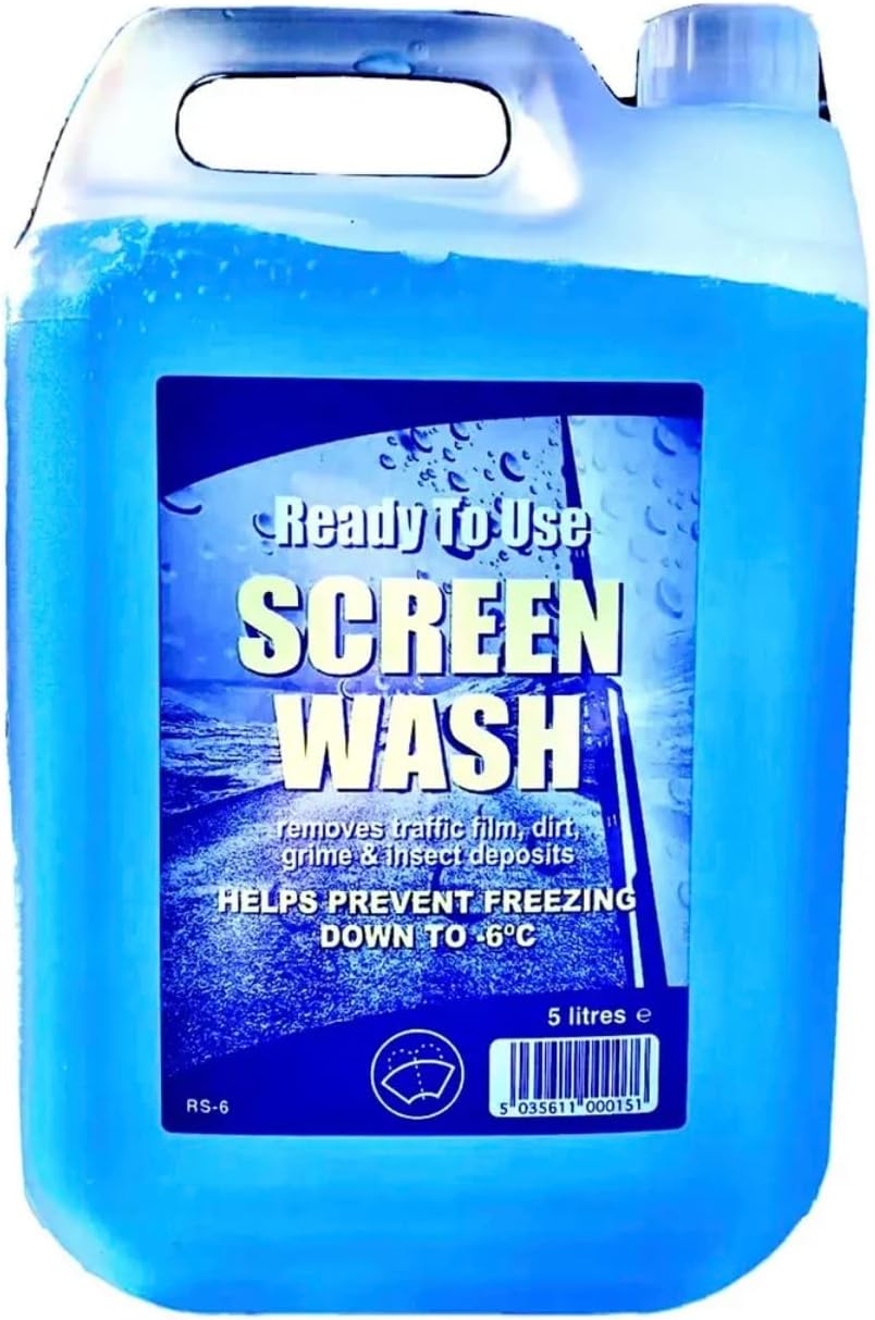 Ready to Use All Seasons 5L High Performance Screenwash : Amazon.co.uk ...
