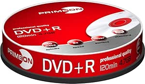 Primeon DVD+R 16X Speed Cakebox (100pk) : Amazon.co.uk: Computers & Accessories