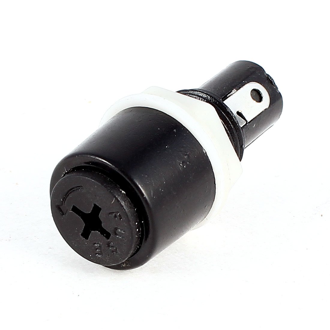 sourcingmap Panel Mount Crosshead Screw Cap Lock Fuse Holder 250V 10A ...