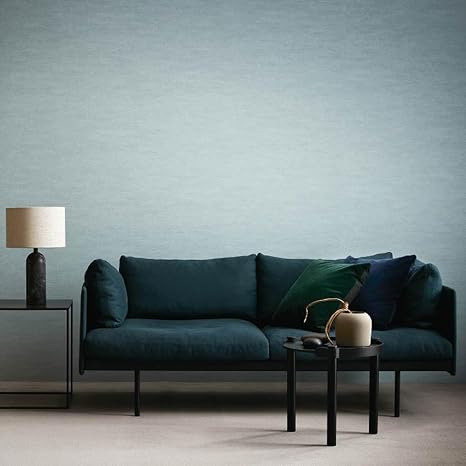 Amazon | 壁紙屋本舗 壁紙 のりなし クロス 現物チェック 質感 色柄見本 補修 バイオクロス壁紙 青 水色 塗り壁風 漆喰風 無地 サンゲツ RE55011 A4サイズ【受注生産品 ...