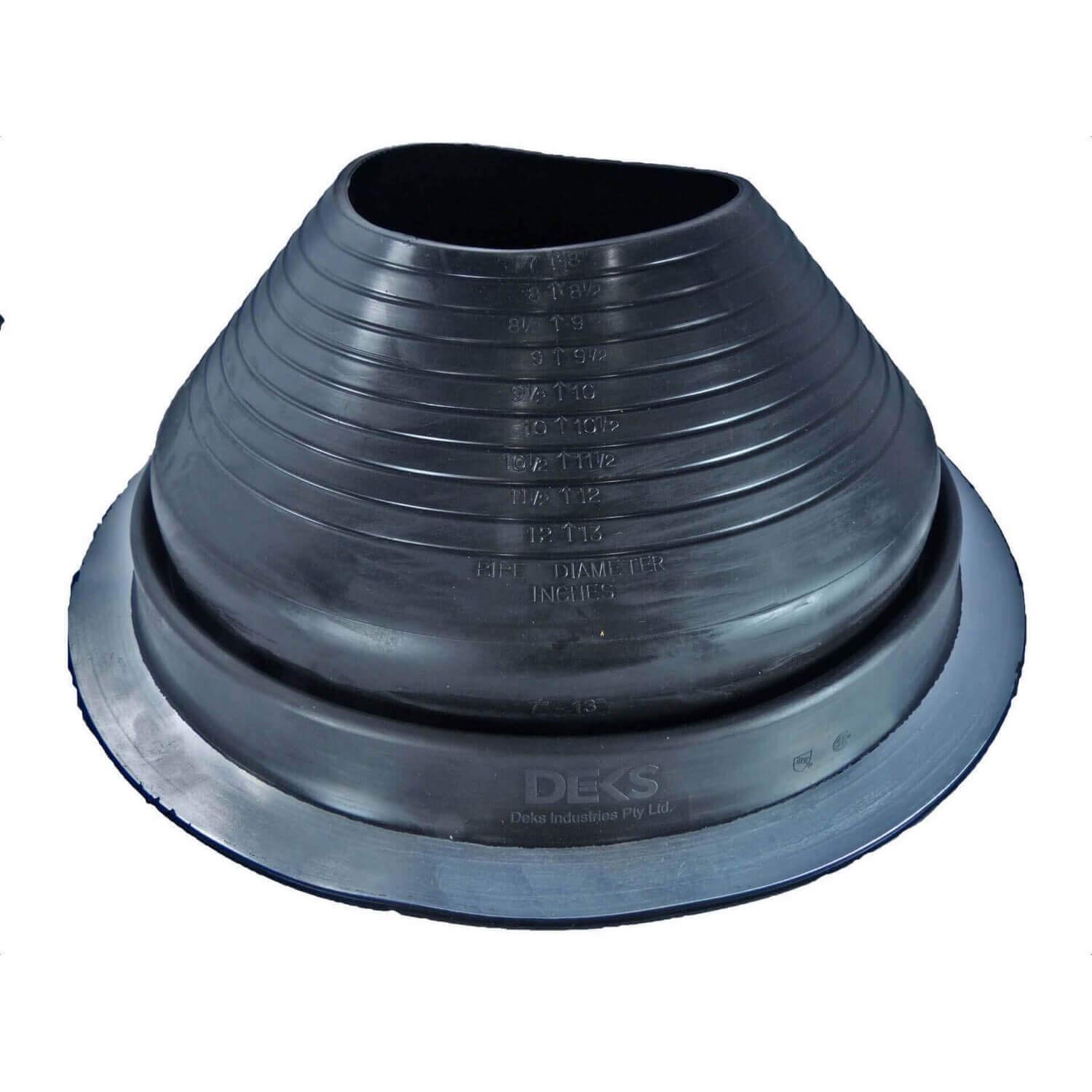 Deks Dektite 8 Black Epdm Metal Roof Pipe Flashing Round | Desertcart EGYPT