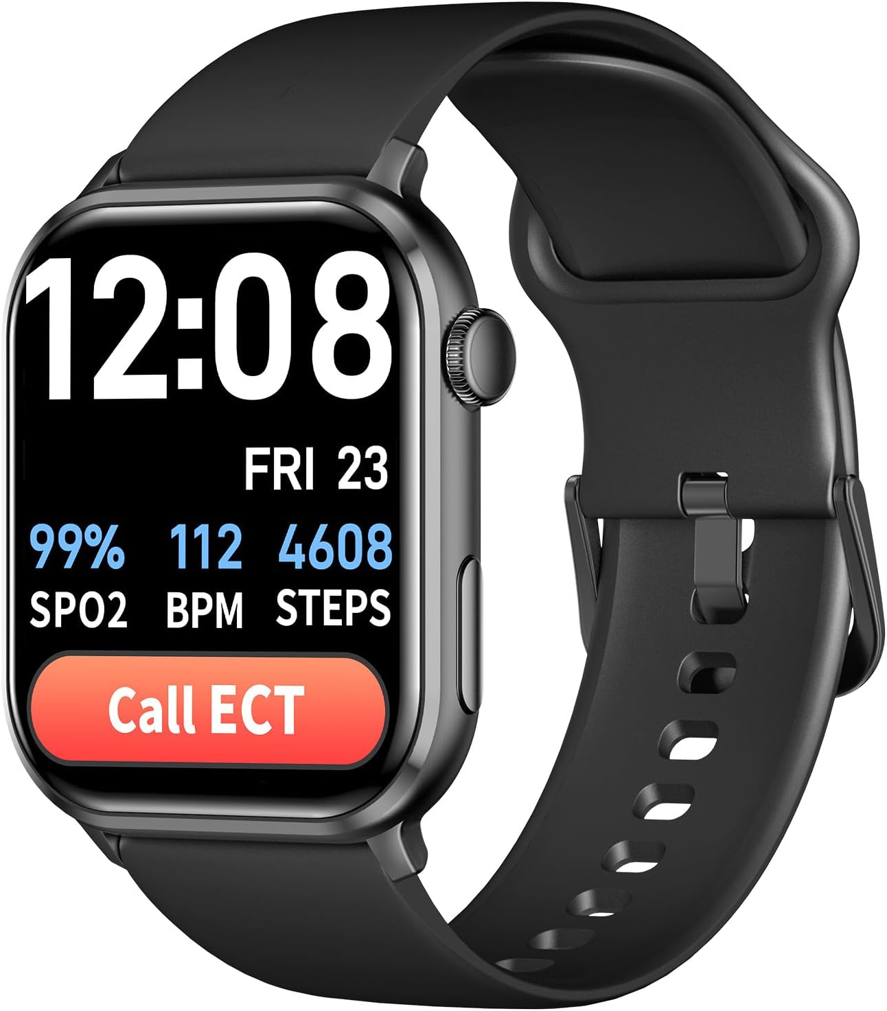 Amazon.com: COCO Bluetooth Smartwatch BT2 for Seniors Men and Women ...