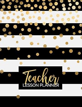 Teacher Lesson Planner: Weekly and Monthly Calendar Agenda | Academic ...