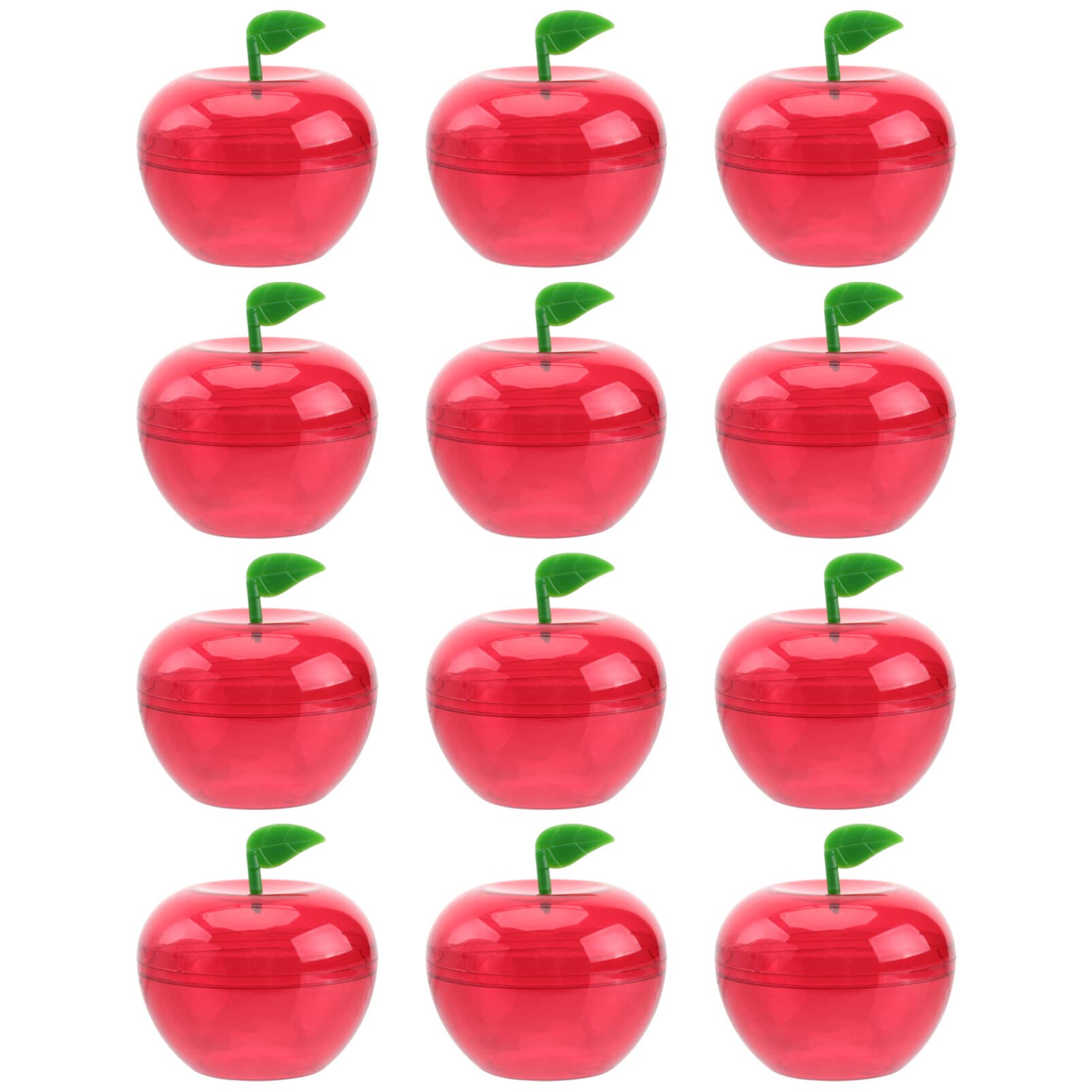 Amazon.com: FOMIYES 12pcs Apples Shaped Candy Box Plastic Bobbing ...