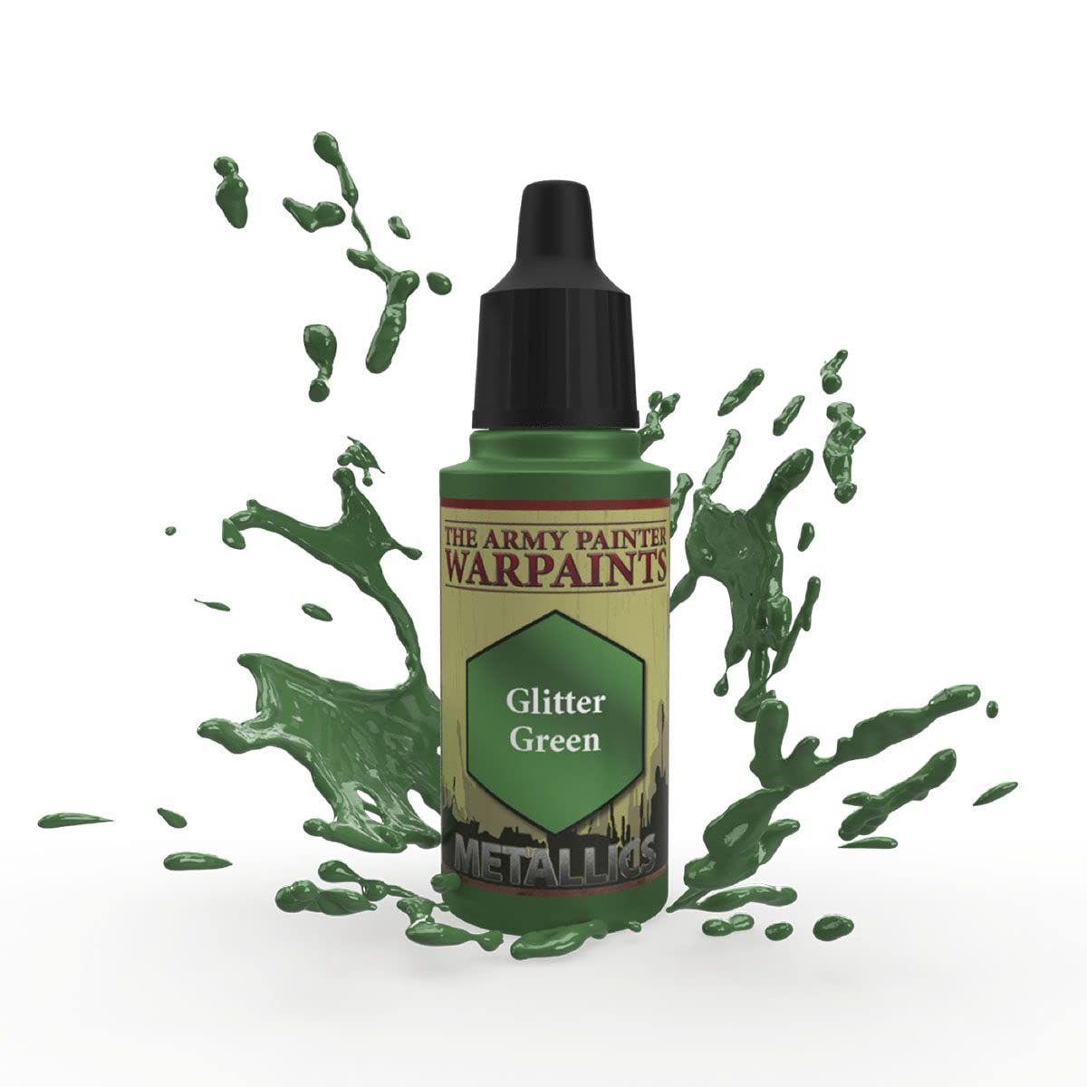 Amazon.com: The Army Painter Glitter Green Warpaint - Acrylic Non-Toxic ...