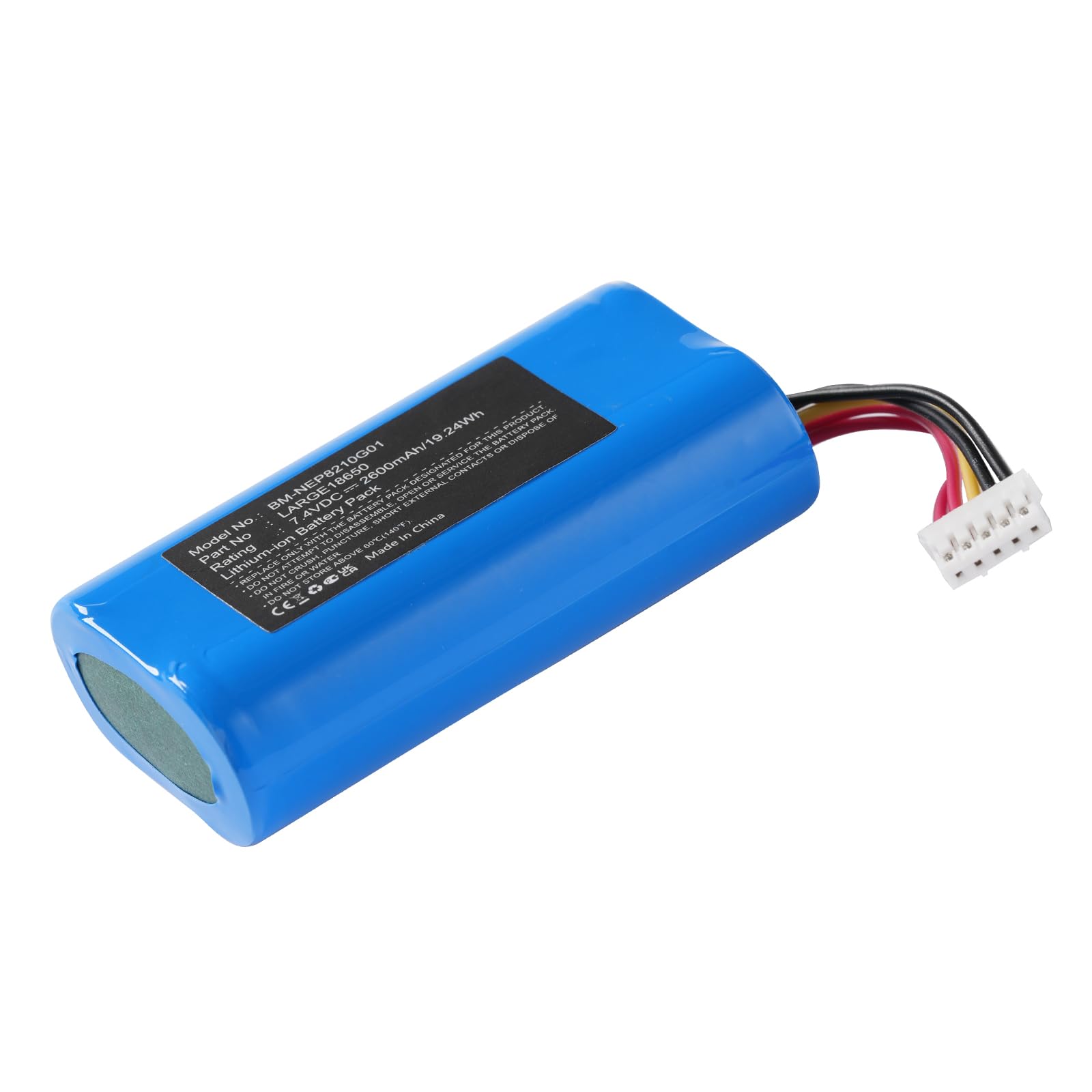 Amazon.com: Flulep 2600mAh WHB02-2600 (5 pin) Battery Replacement for ...