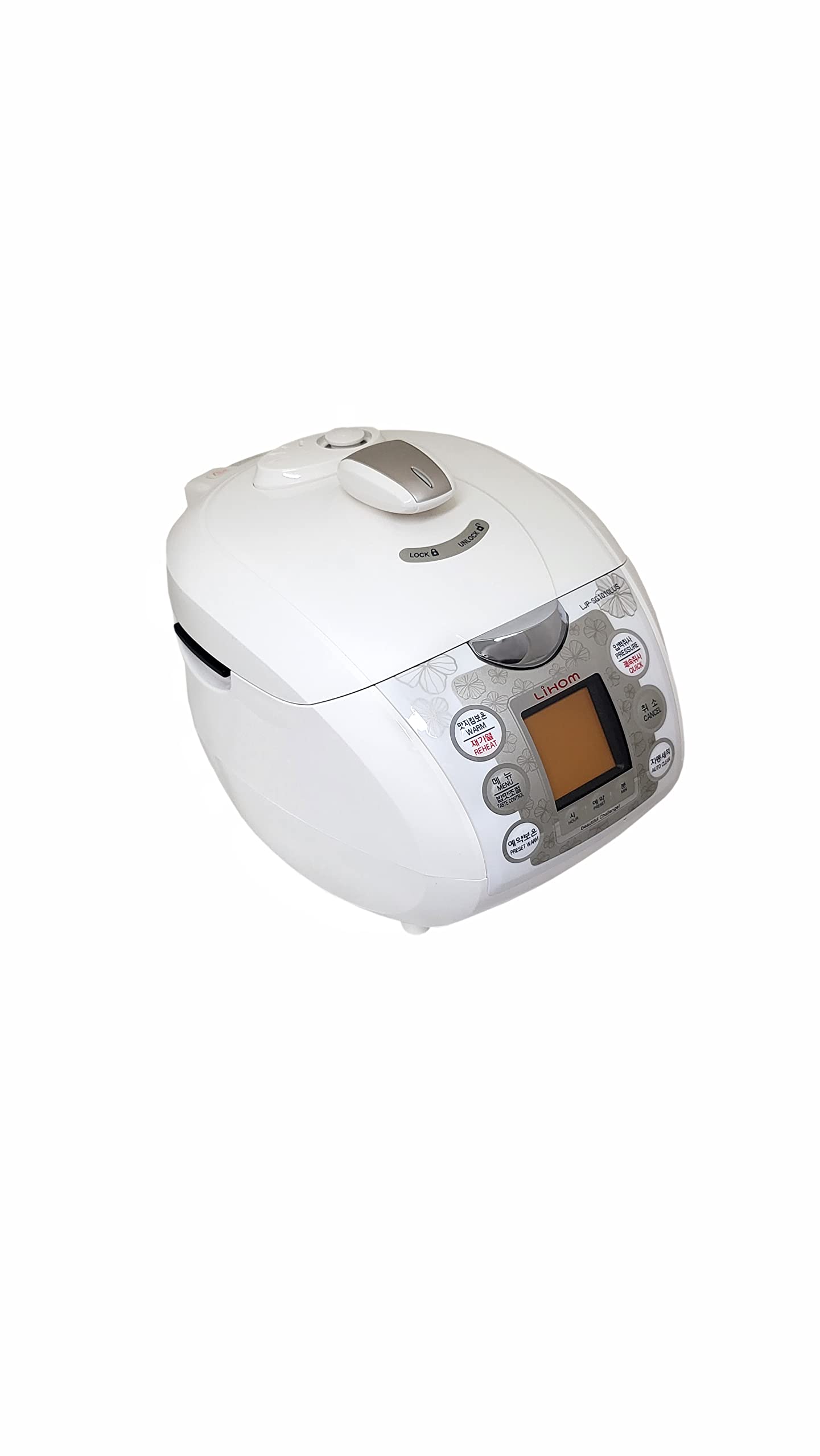 Amazon.com: Lihom 10-cup Electric Pressure Rice Cooker [ LJP-SG1010LUS ...
