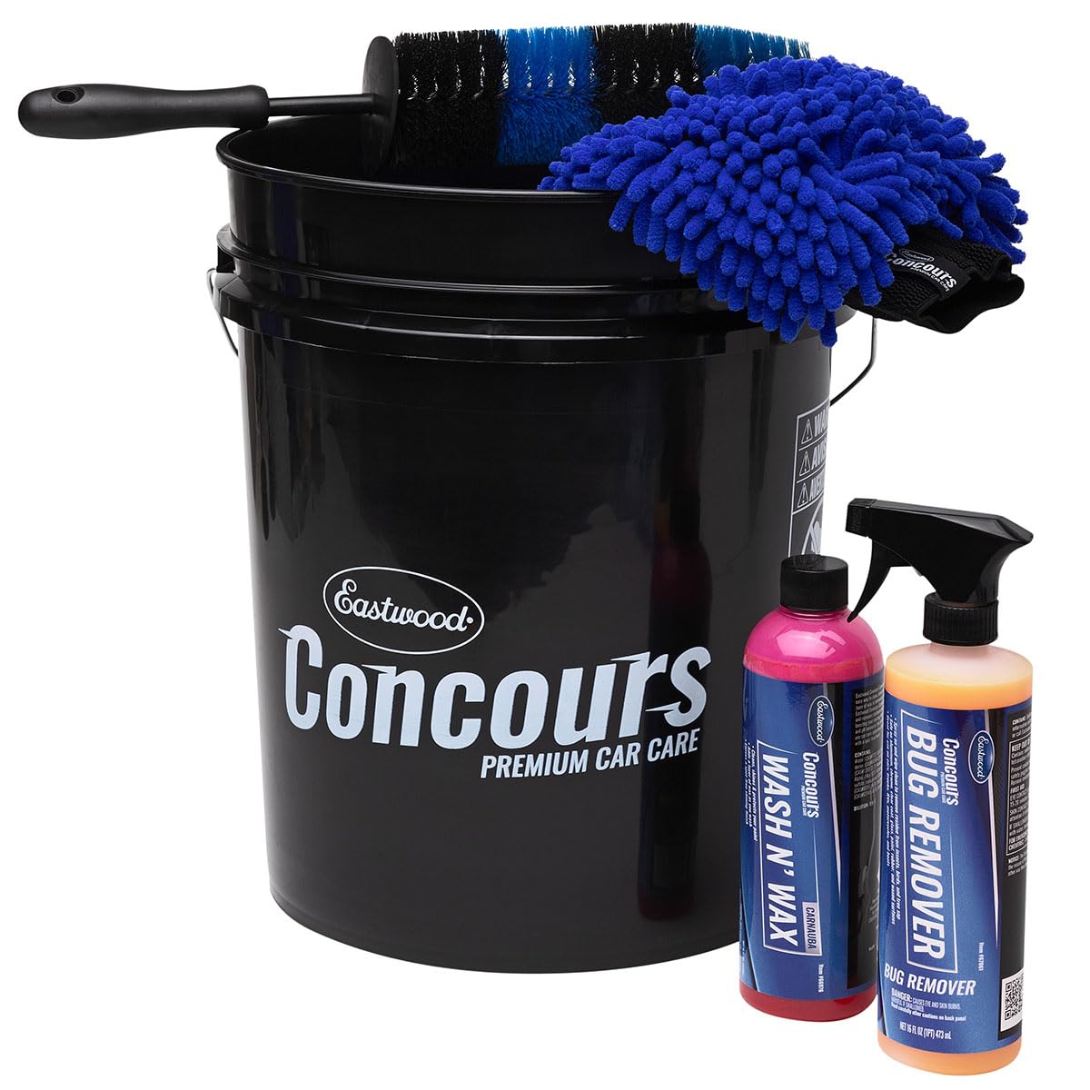 Chemical Guys Bucket Eastwood Concours 5-Gallon Car Wash Bucket - Heavy ...