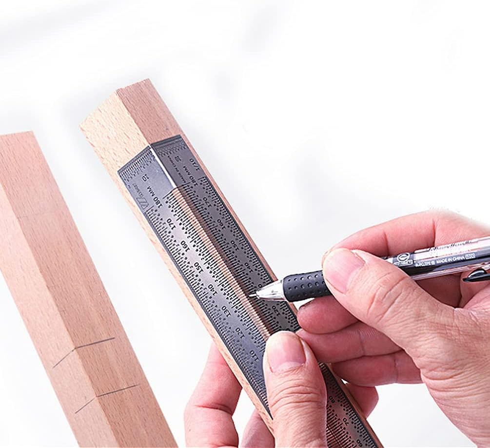 Yalarsuo PD Ruler (2 Packs Clear and White Color), Pupillary Distance ...