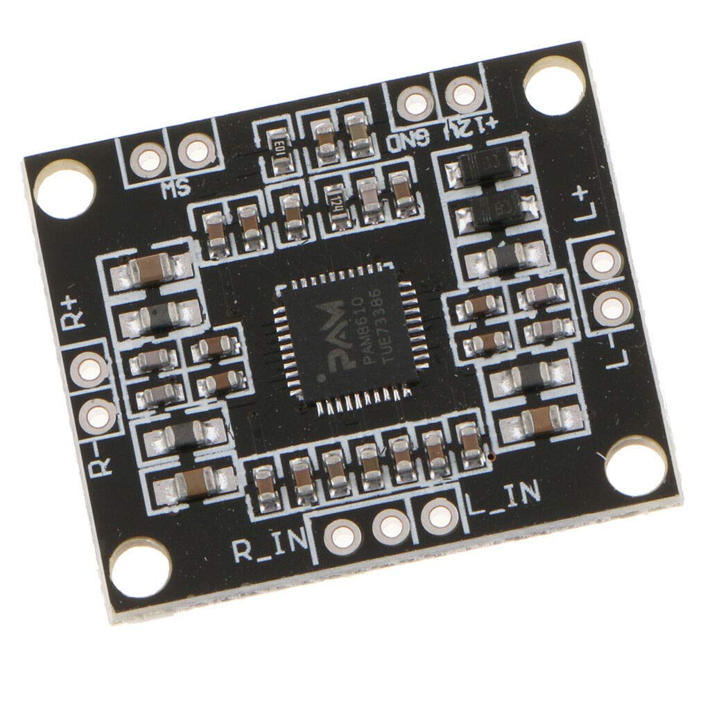 Generic PAM8610 2x15W Digital Mini Dual Channel Stereo Power Amplifier ...