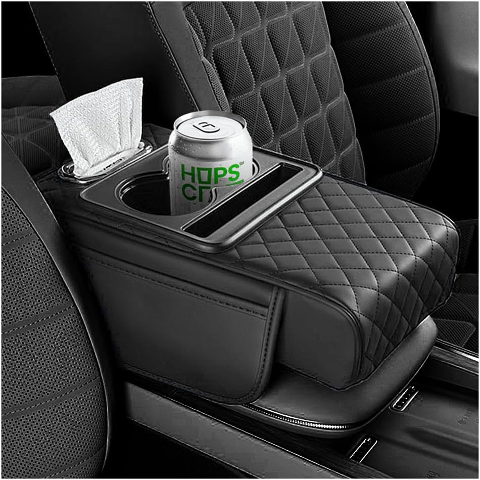 Amazon.com: 5-in-1 Car Center Console Cover,Multifunctional Arm Rest ...