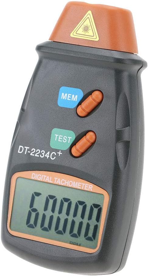 Amazon.com: Digital Tachometer Handheld Photo Laser Tachometer Non ...