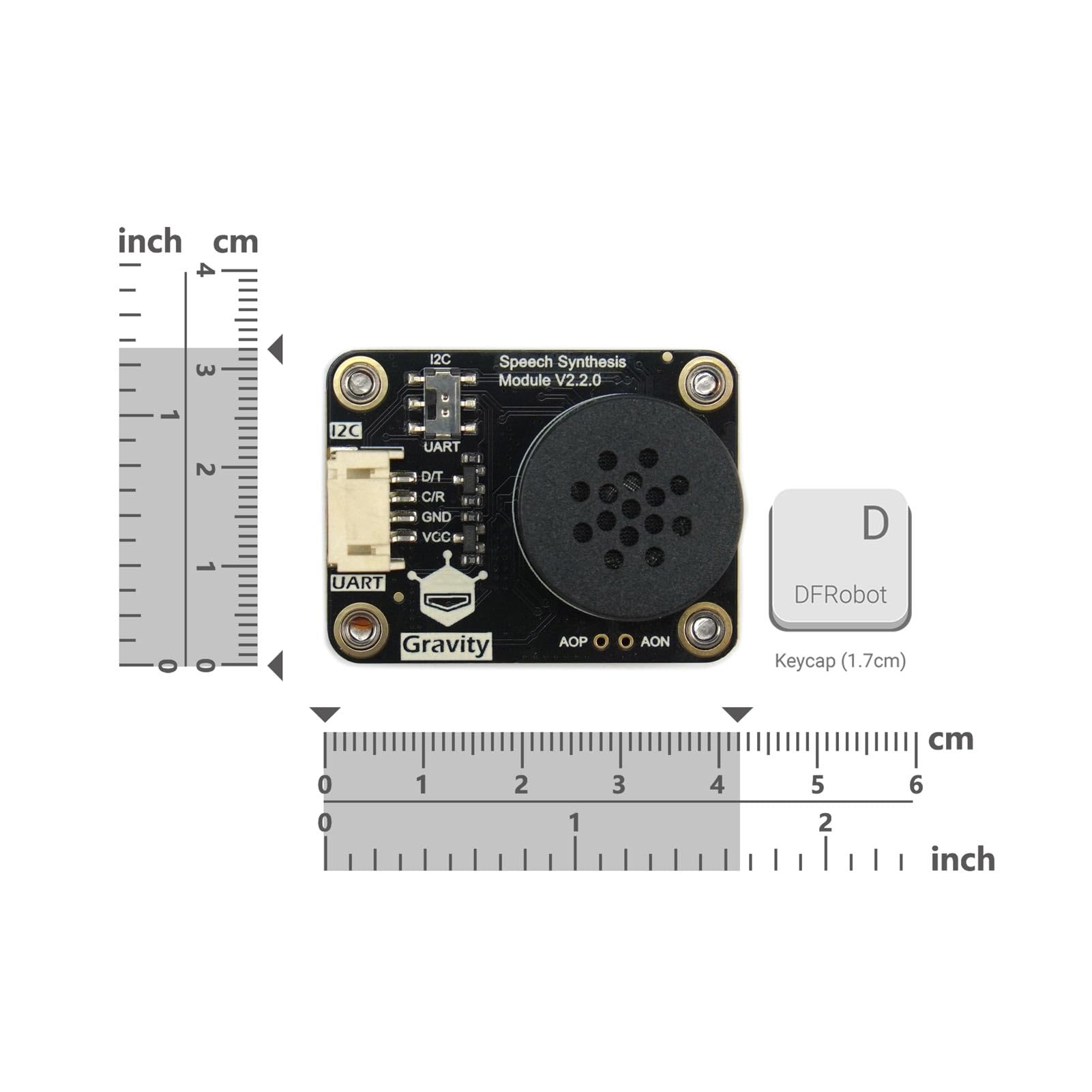 Snapklik.com : DFROBOT Gravity: Speech Synthesis Module V20