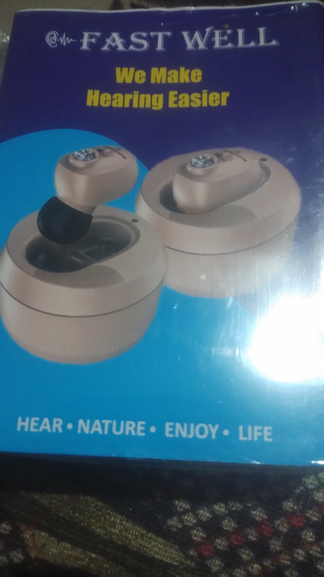 Fastwell F13 Rechargeable Hearing aid With Magnetic charging, Invisible ...