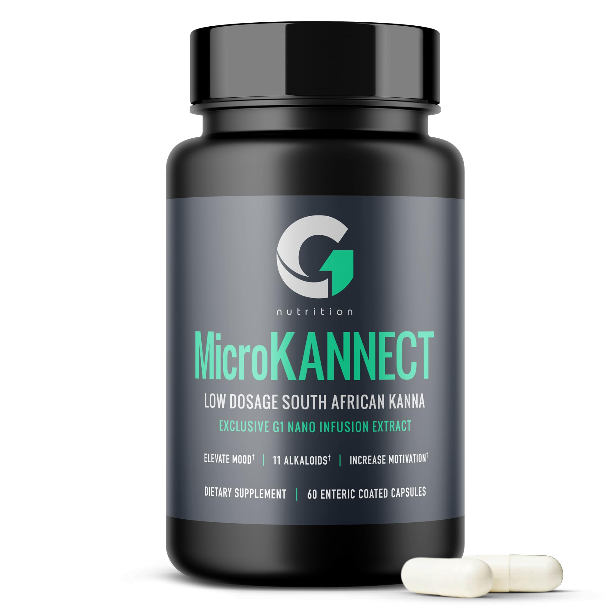 Amazon.com: Micro Kannect Capsules with 3% Kanna Alkaloid| Elevates ...
