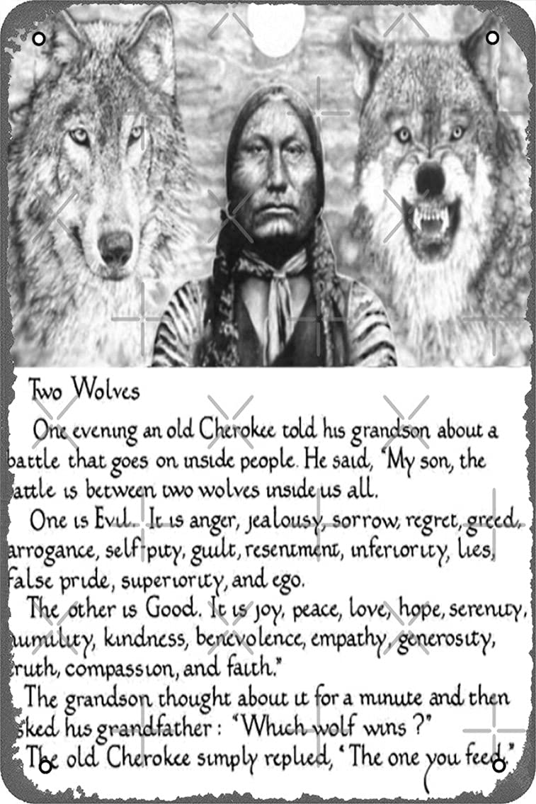 Two Wolves Poem