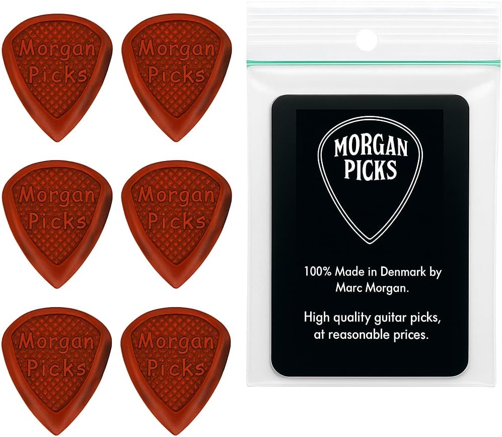 Amazon.com: Morgan Picks MS1 Plectrum - Premium Standard Size Guitar ...