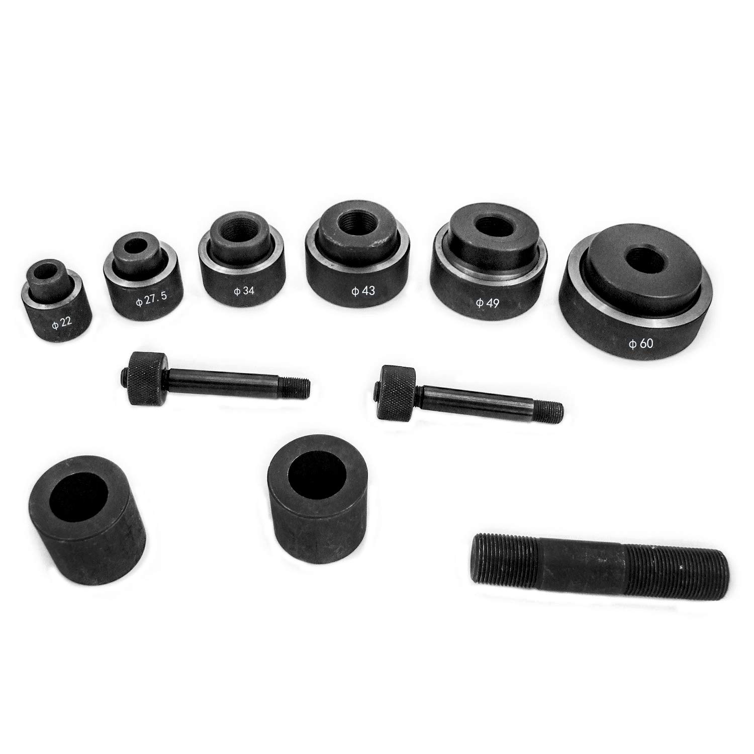 Snapklik.com : HFS(R) 10 Ton Hydraulic Knockout Punch Hole Driver Kit ...