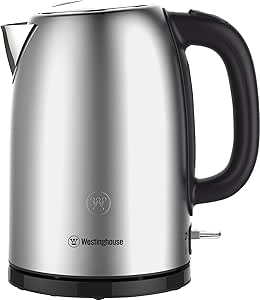 WESTINGHOUSE Basic Series Kettle 2200 Watt, Stainless Steel Kettle with ...