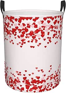 Red Laundry Hamper Large Collapsible Laundry Baskets with Handles Easy ...