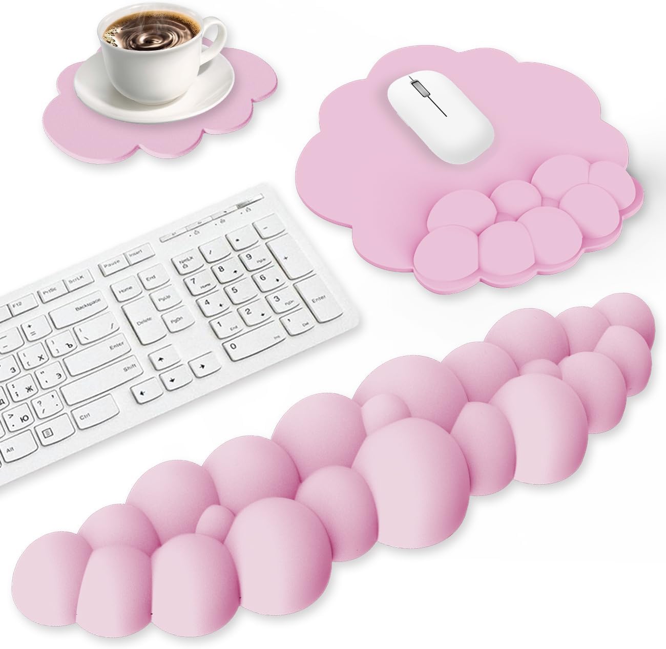 Amazon.com : Keyboard Wrist Rest, Cloud Mouse Pad Wrist Support ...