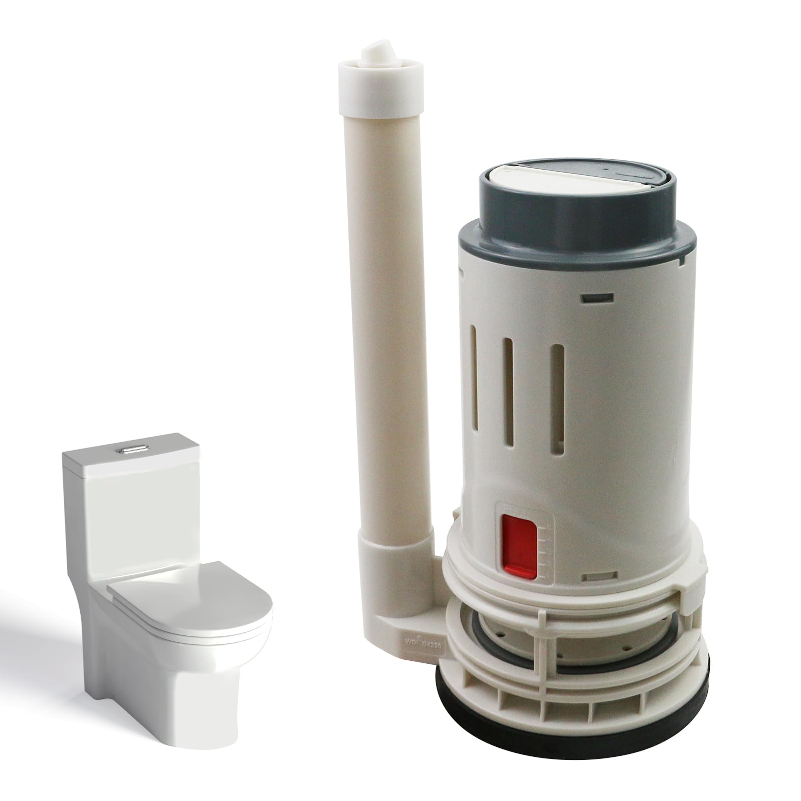 Water Ridge Toilet Flush Valve 3 Inch Dual Flush Replacement Flush