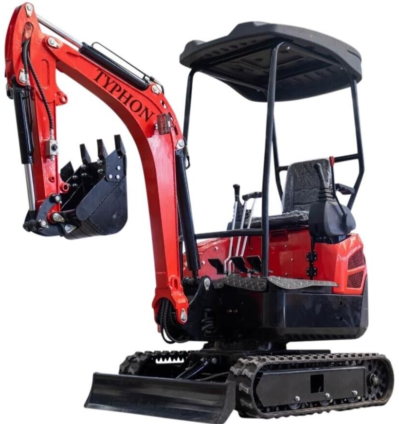 Amazon.com : 4,000 lbs Terror XVIII Mini Excavator, EPA Certified USA ...