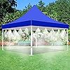 Misting Tent - Blue Tent with Mist System - for Outdoor Events - with ...