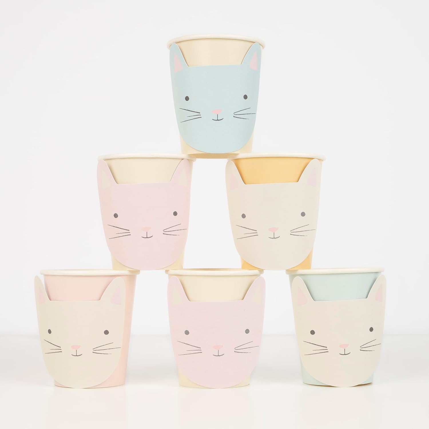 Amazon.com: Meri Meri Cute Kitten Cups (Pack of 8) : Home & Kitchen