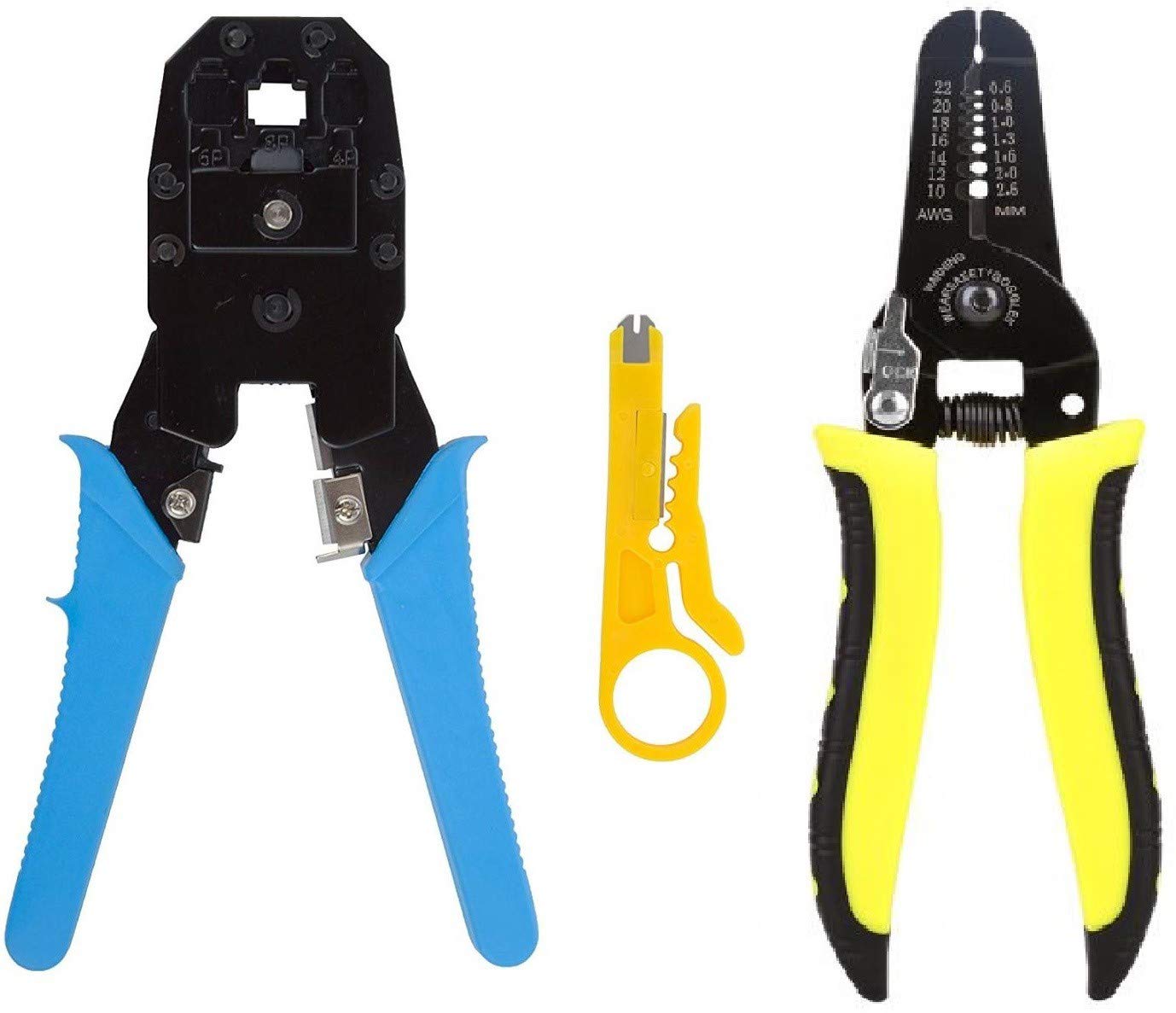 Buy Hetkrishi Multi-Function Hydraulic Crimping Tool Ethernet LAN Cable ...