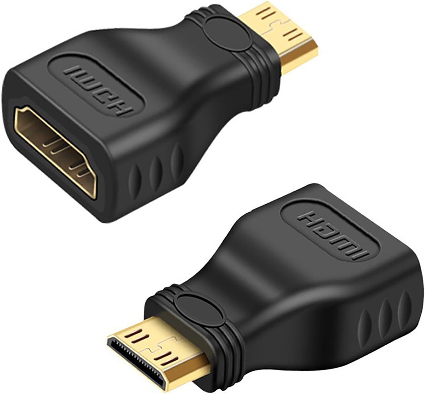 EUZUXU 2PCS Mini Hdmi to Hdmi Adapter, Mini HDMI Adapter, Hdmi Male to ...