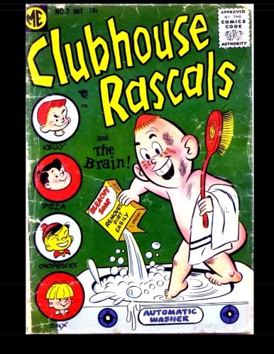 Clubhouse Rascals #2: Golden Age Children Comic: Therrian, Kari A ...