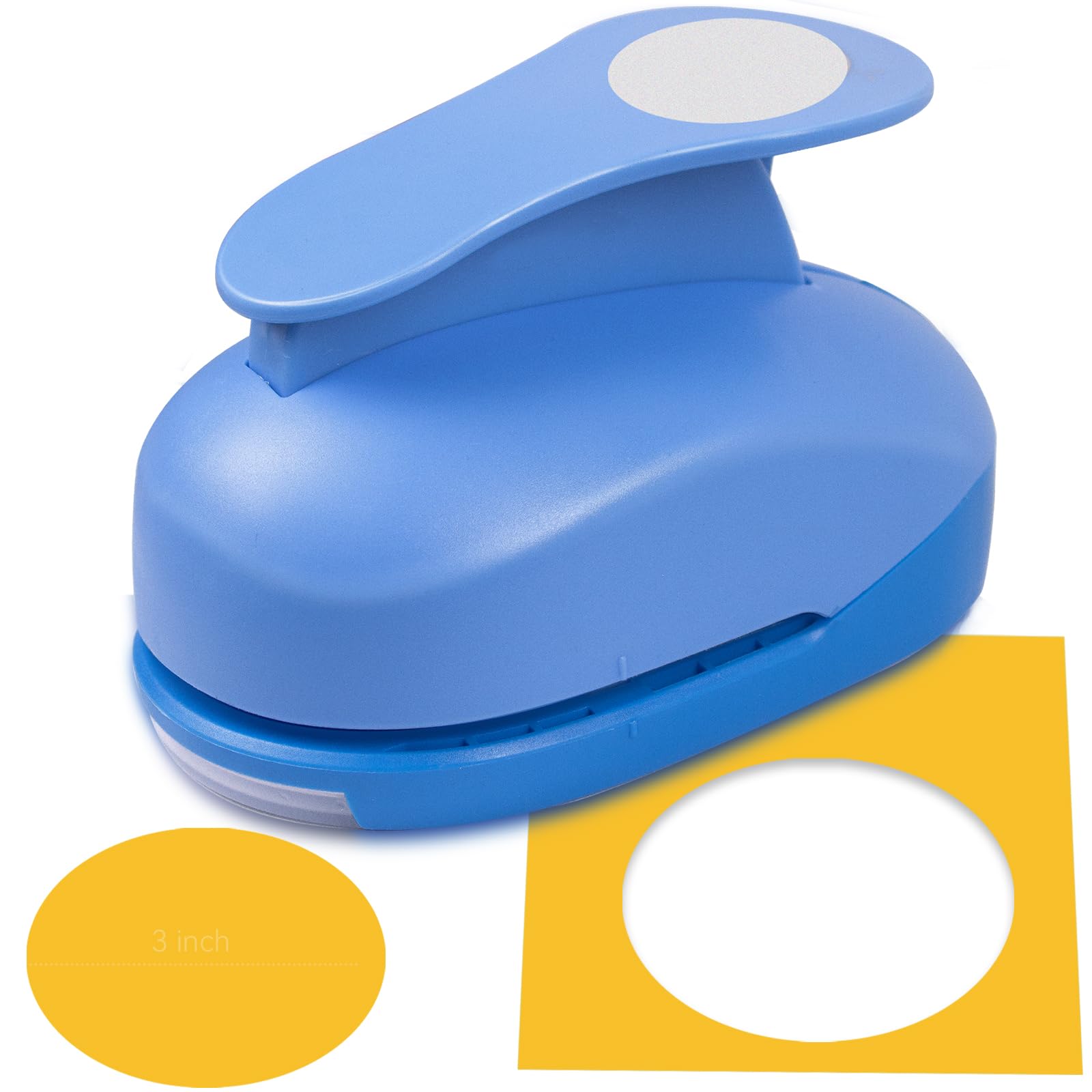 Paper Punch, 3 inch Circle Hole Punches, Circle Paper Puncher, Large ...