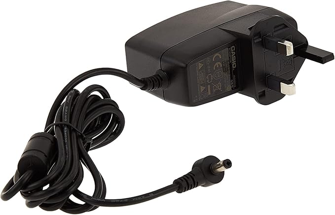 Casio AD-E95100LE Keyboard UK 3 Pin Power Supply AC Adapter : Amazon.co ...