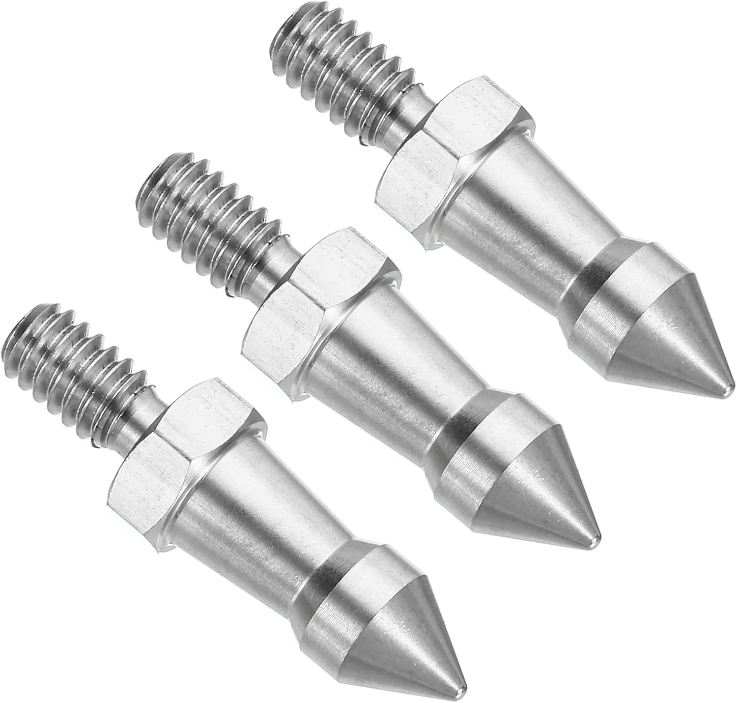 Amazon.com : PATIKIL 1/4 Inch Thread Tripod Spike, 3 Pack Camera Tripod ...