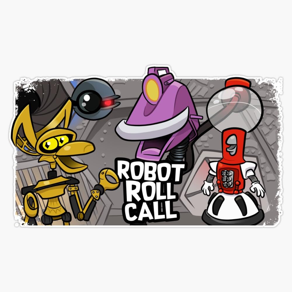 Amazon.com - Mst3K - Robot Roll Call Sticker Bumper Sticker Vinyl Decal 5"