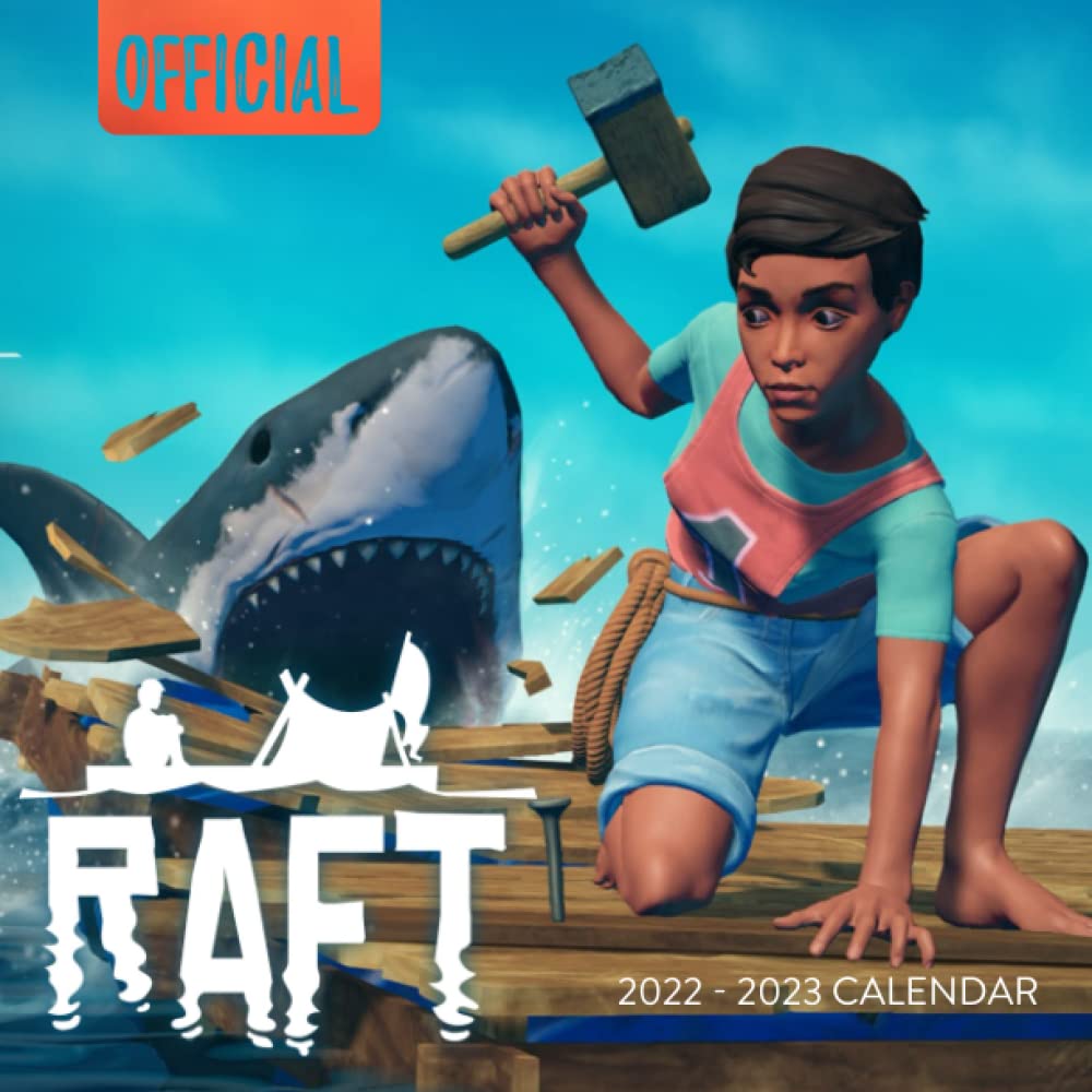 Raft Official 2022 Calendar Video Game Calendar 2022 Raft 18 ...