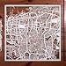 Amazon.com: Tehran Paper Cut Map by O3 Design Studio White 12x12 inches ...