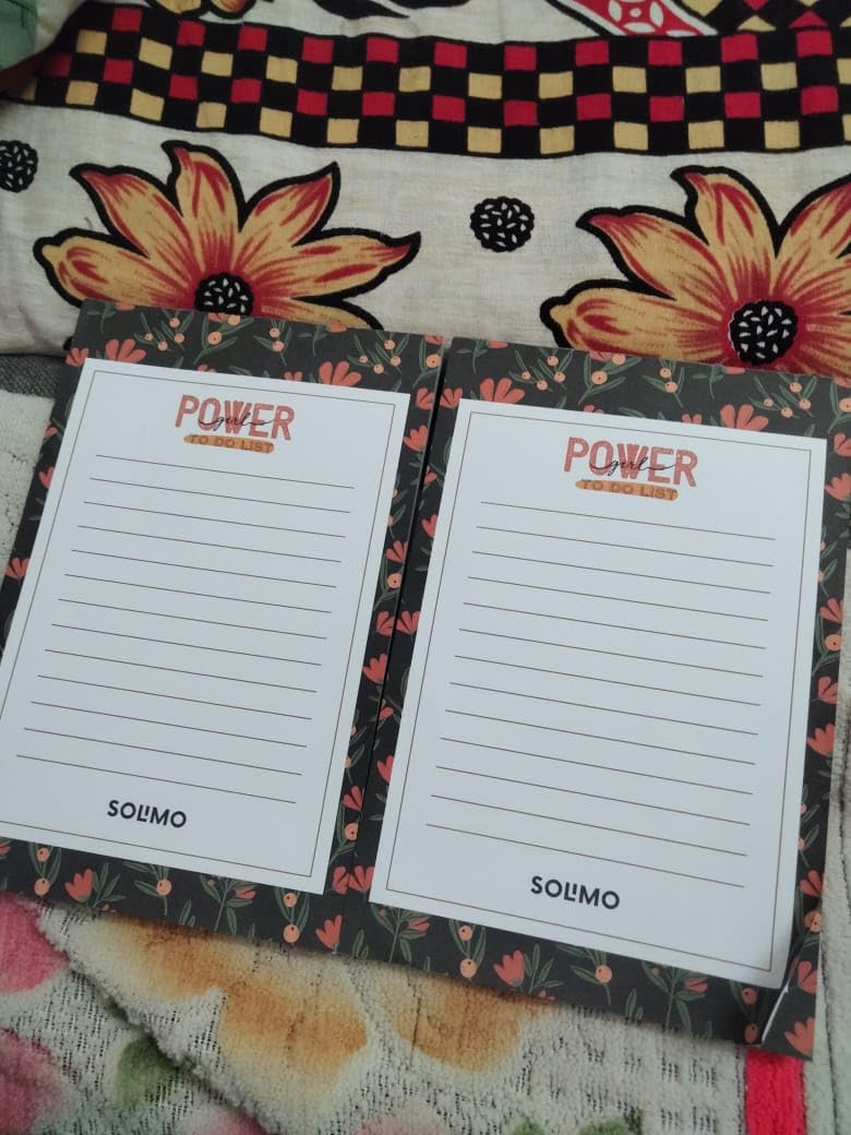 Amazon Brand - Solimo Notepad, 50 Tear-Off Sheets, For Boys & Girls ...