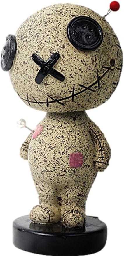 Exuberia Car Shaking Head Doll,Voodoo Doll Bobblehead Figure - Shaking ...