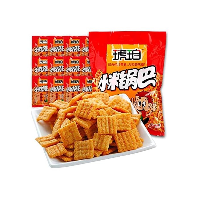 Buy Hupo Xiaomi Guoba (spicy 25gX20 bags) rice crackers snacks puffed ...