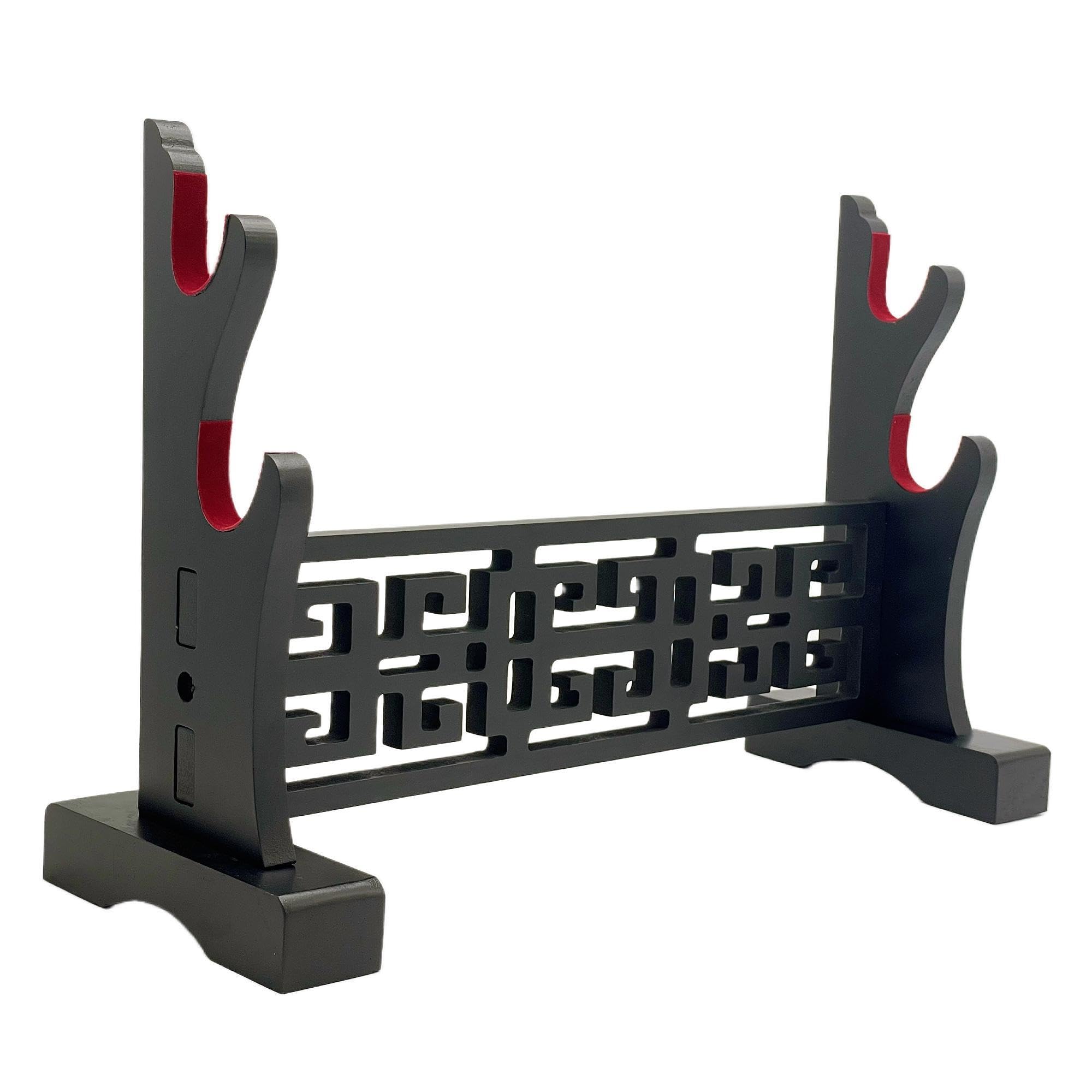 Amazon.com: FLURSAILE Padded Katana Display Stand Japanese Samurai ...