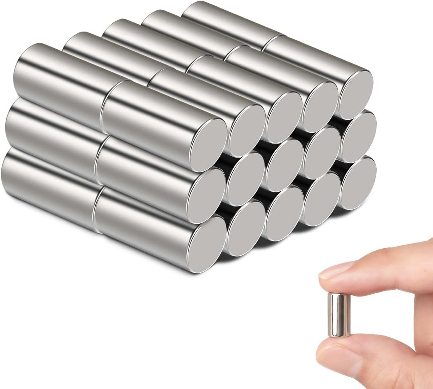 Amazon.com: GXHUANG 100pc 3x6mm Cylindrical Decorative Refrigerator ...